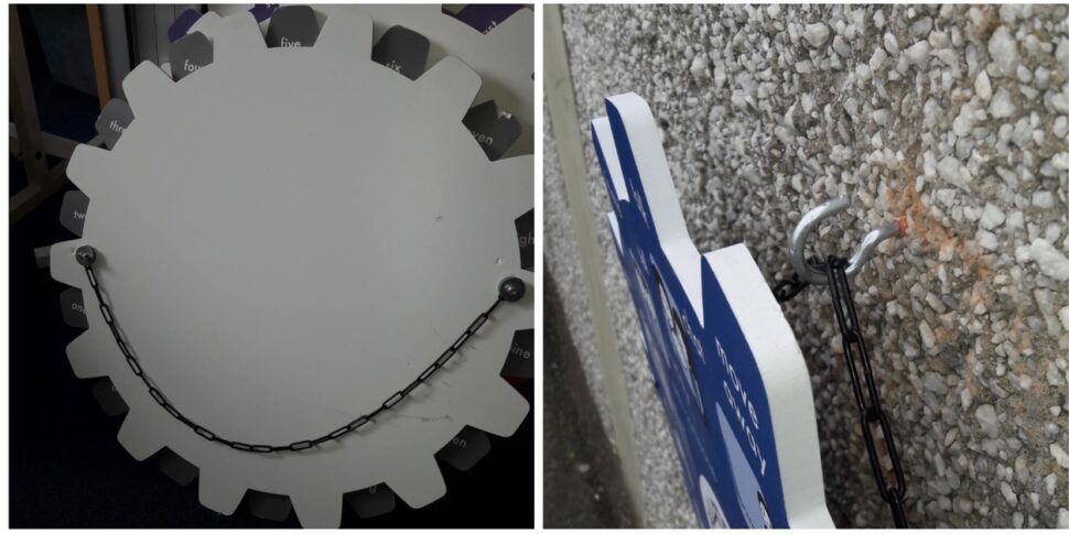 Single Playground Cog (choose your colour) – Emotion Works